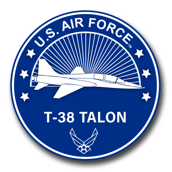 US Air Force T-38 Talon Decal - US Air Force Aircraft Decals ...