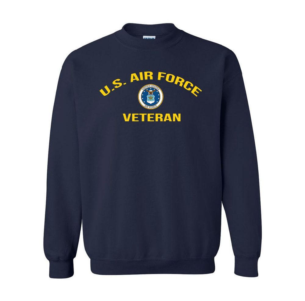 US Air Force Veteran Sweatshirt - Branch Veteran & Retired Sweatshirts ...