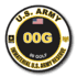 US Army 00G Immaterial US Army Reserve MOS decal