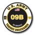 US Army 09B Trainee Unassigned MOS decal
