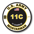 US Army 11C Indirect Fire Infantryman MOS Decal
