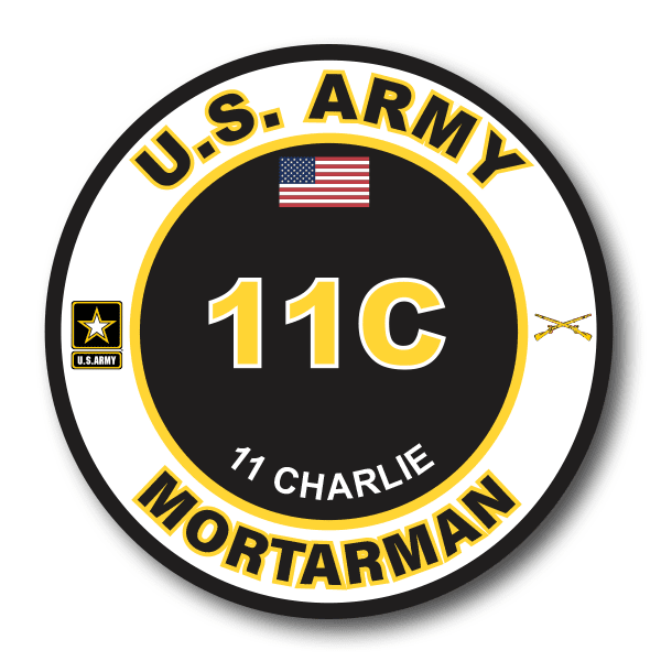 US Army 11C Indirect Fire Infantryman MOS Decal