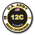 US Army 12C Bridge Crewmember MOS Decal
