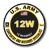 US Army 12W Carpentry and Masonry Specialist MOS Decal