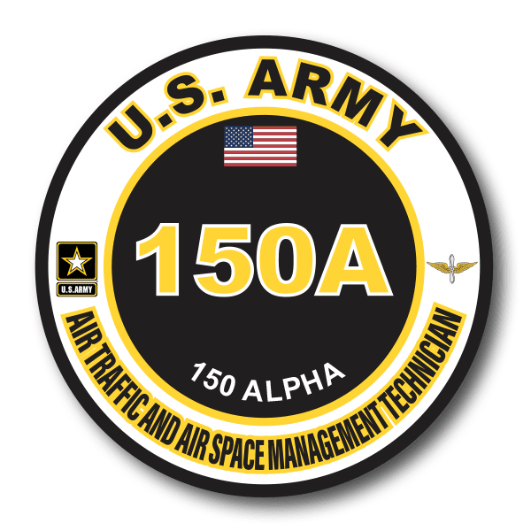 US Army 150A Air Traffic and Air Space Management Technician MOS Decal