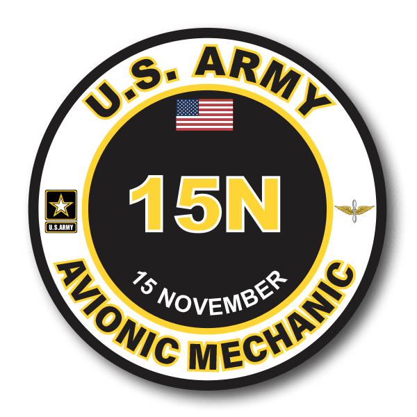 US Army 15N Avionic Mechanic MOS Decal