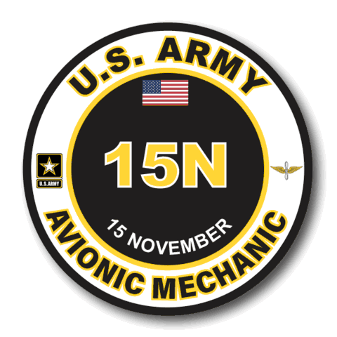 US Army 15N Avionic Mechanic MOS Decal
