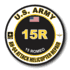 US Army 15R AH-64 Attack Helicopter Repairer MOS Decal