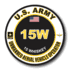US Army 15W Unmanned Aerial Vehicle Operator MOS Decal