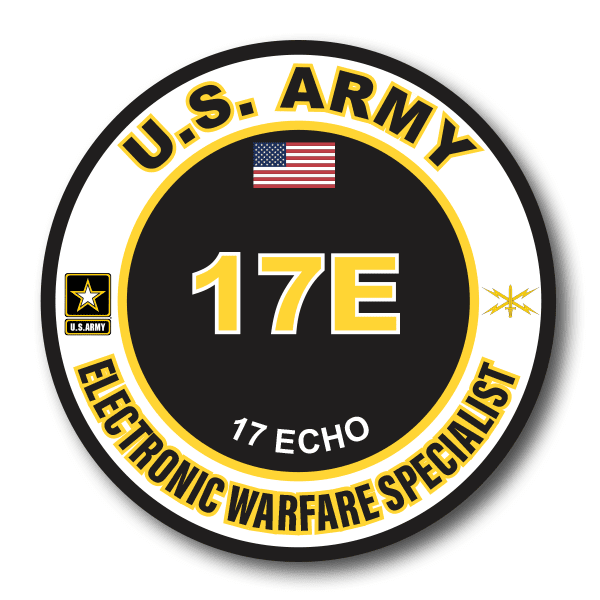 Us Army 17e Electronic Warfare Specialist Mos Decal
