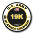 US Army 19K M1 Armor Crewman MOS Decal