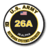 US Army 26A Network Systems Engineer MOS Decal