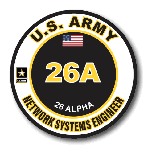 US Army 26A Network Systems Engineer MOS Decal