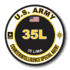 US Army 35L Counterintelligence Special Agent MOS Decal