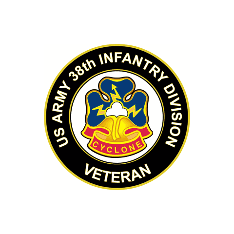US Army 38th Infantry Division Unit Crest Veteran Sticker Decal - US ...
