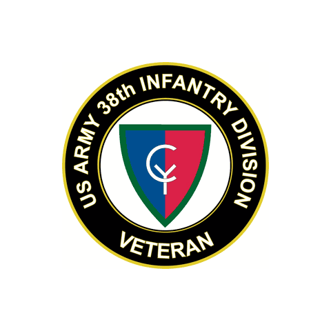 US Army 38th Infantry Division Veteran Sticker Decal - US Army Division ...