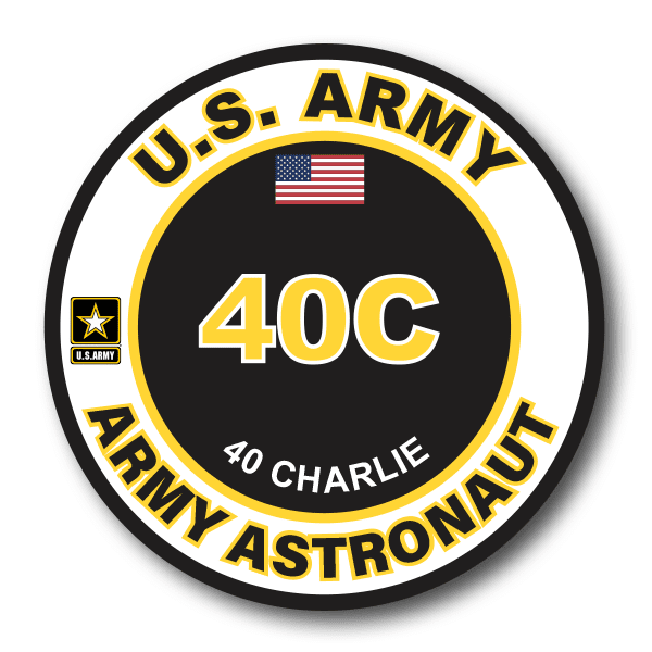 US Army 40C Army Astronaut MOS Decal