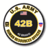 US Army 42B Human Resources Officer MOS Decal