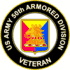 US Army 50th Armor Unit Crest Veteran Sticker Decal - US Army Division ...