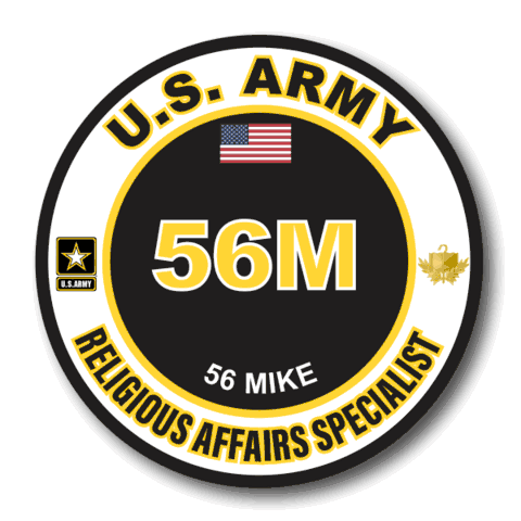 US Army 56M Religious Affairs Specialist MOS Decal