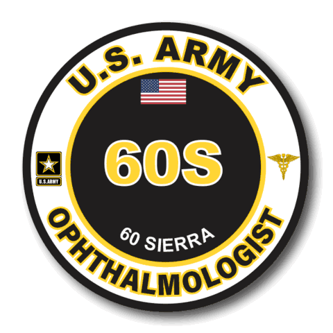 US Army 60S Ophthalmologist MOS Decal