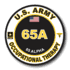 US Army 65A Occupational Therapy MOS Decal