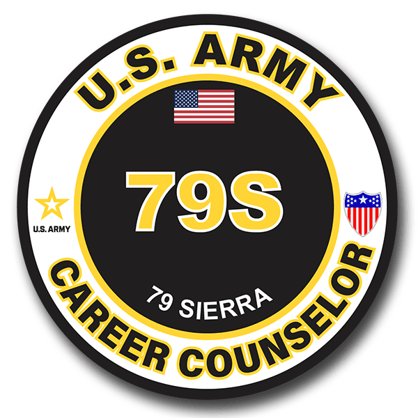 US Army 79S Career Counselor MOS Decal