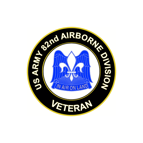 US Army 82nd Airborne Unit Crest Veteran Sticker Decal - US Army ...