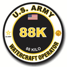 US Army 92A Automated Logistical Specialist MOS Decal