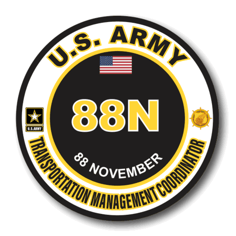 US Army 88N Transportation Management Coordinator MOS Decal