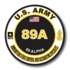 US Army 89A Ammunition Stock Control and Accounting Specialist MOS Decal