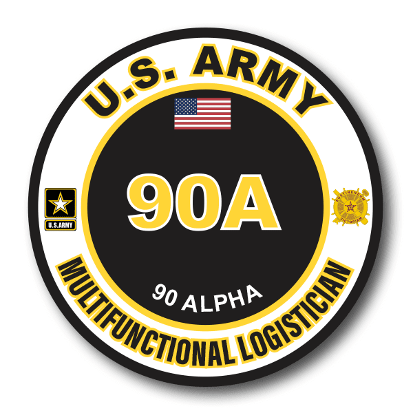 US Army 90A Multifunctional Logistician MOS Decal