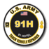 US Army 91H Track Vehicle Repairer MOS Decal