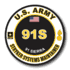 US Army 91S Stryker Systems Maintainer MOS Decal