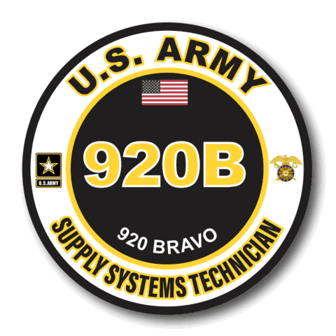US Army 920B Supply Systems Technician MOS Decal