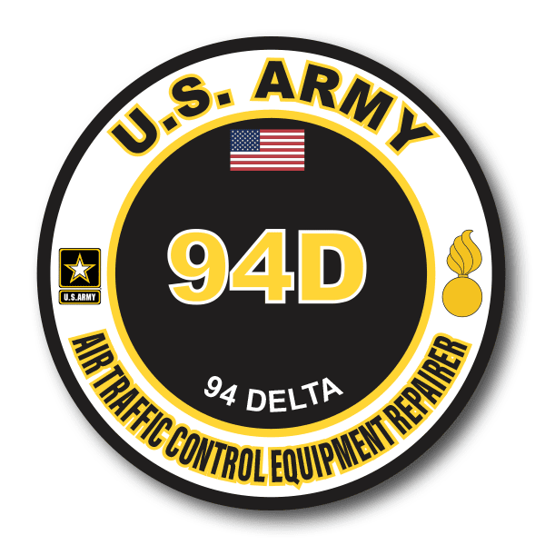 US Army 94D Air Traffic Control Equipment Repairer MOS Decal