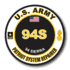 US Army 94S PATRIOT System Repairer MOS Decal