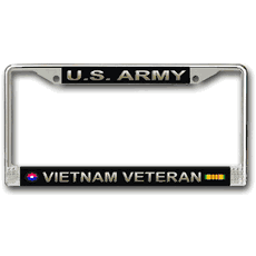 Army Vietnam License Plate Frames , Military Gifts and more at ...