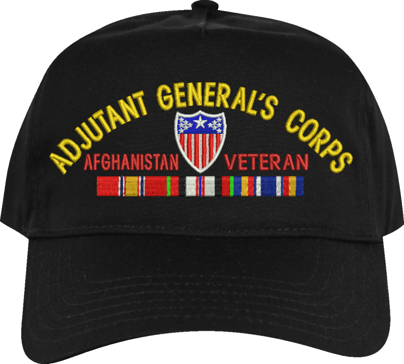 US Army Adjutant General's Corps Afghanistan Veteran Embroidered Cap ...