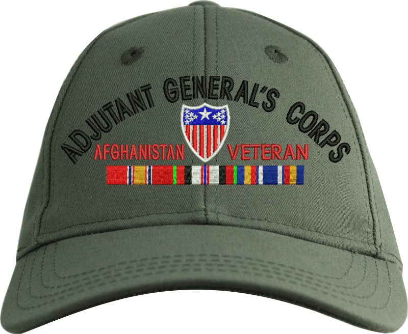 US Army Adjutant General's Corps Afghanistan Veteran Embroidered Cap ...