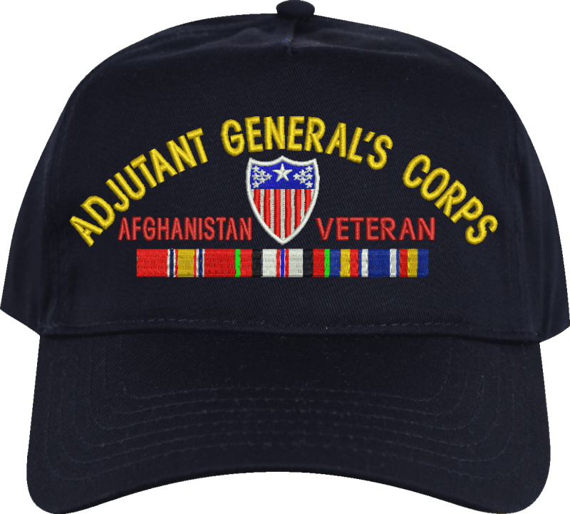 US Army Adjutant General's Corps Afghanistan Veteran Embroidered Cap ...