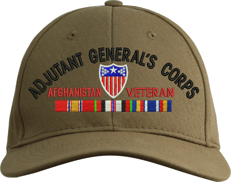 US Army Adjutant General's Corps Afghanistan Veteran Embroidered Cap ...