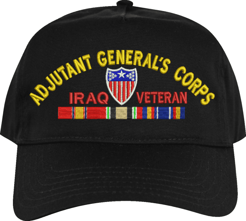 US Army Adjutant General's Corps Iraq Veteran Embroidered Cap - US Army ...