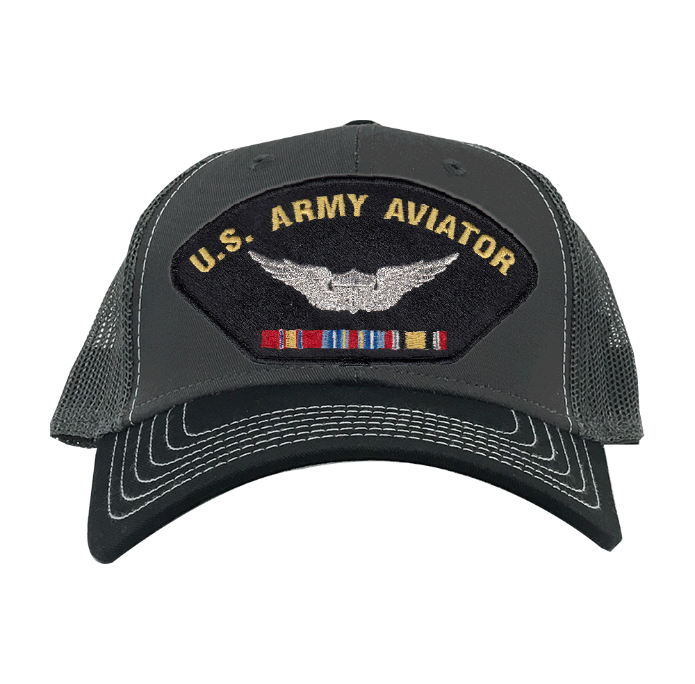 US Army Aviator Afghanistan Gray Mesh Ball Cap - Afghanistan Aviator ...