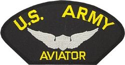 US Army Aviator Patch - Army Hat Patches - PriorService.com