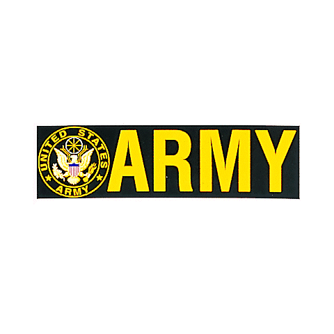 US Army Bumper Sticker - US Army Bumper Stickers - PriorService.com