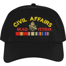 US Army Signal Corps Iraq Veteran Embroidered Cap - US Army Branch Iraq ...