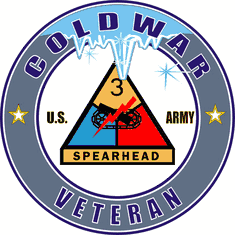 US Army Cold War 3rd Armored Division Veteran Decal - Cold War Veteran ...