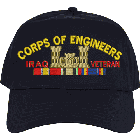 US Army Corps of Engineers Iraq Veteran Embroidered Cap - US Army ...