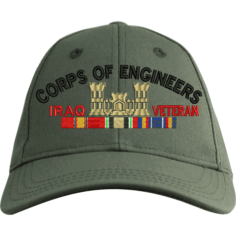 US Army Corps of Engineers Iraq Veteran Embroidered Cap - US Army ...